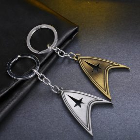 MOSU Star Trek Key Chain Bart 2 colors Alloy Metal Key Rings For Women ...