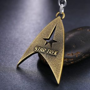 MOSU Star Trek Key Chain Bart 2 colors Alloy Metal Key Rings For Women ...