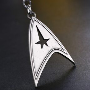 MOSU Star Trek Key Chain Bart 2 colors Alloy Metal Key Rings For Women ...