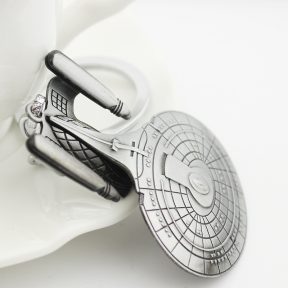 Free Shipping Sci-fi Movie Star Trek the Enterprise keychain Jewelry ...
