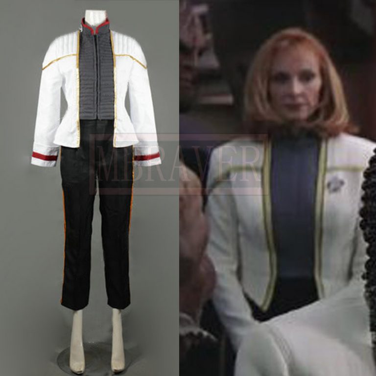 Star Trek Cosplay Costumes Insurrection Deanna Troi Halloween Uniform ...